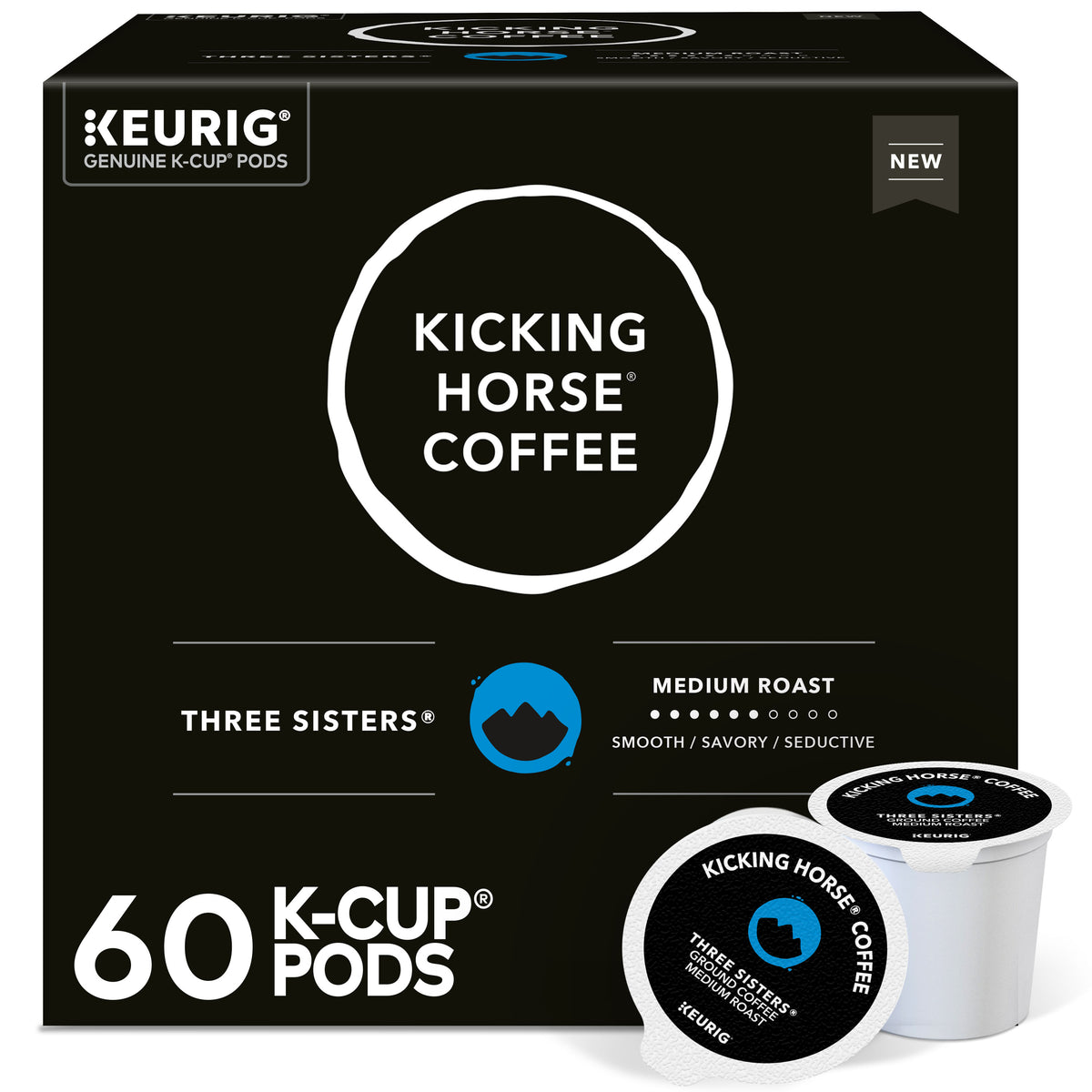 Kicking Horse® Three Sisters® Single-Serve Coffee K-Cup® Pods for Keur ...